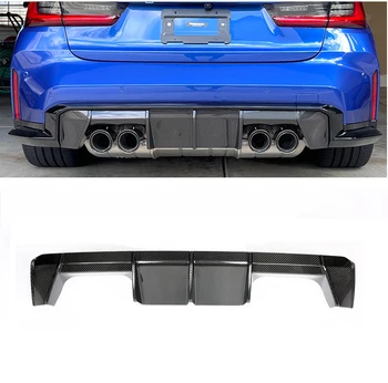 For Bmw G80 M3 G82 M4 Rear Diffuser Carbon Fiber Rear Bumper Lower Lip ...