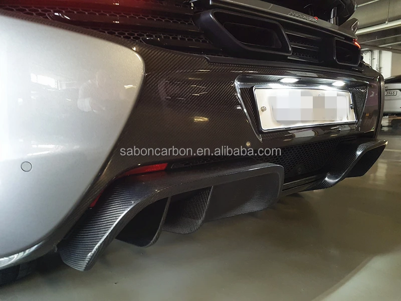 Rza Style Carbon Fiber Rear Diffuser For Mclaren Mp4 12c 650s - Buy ...