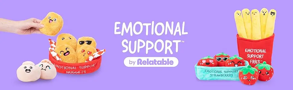 Emotional Support Nuggets - Plush Nuggets Stuffed Animal By Emotional ...