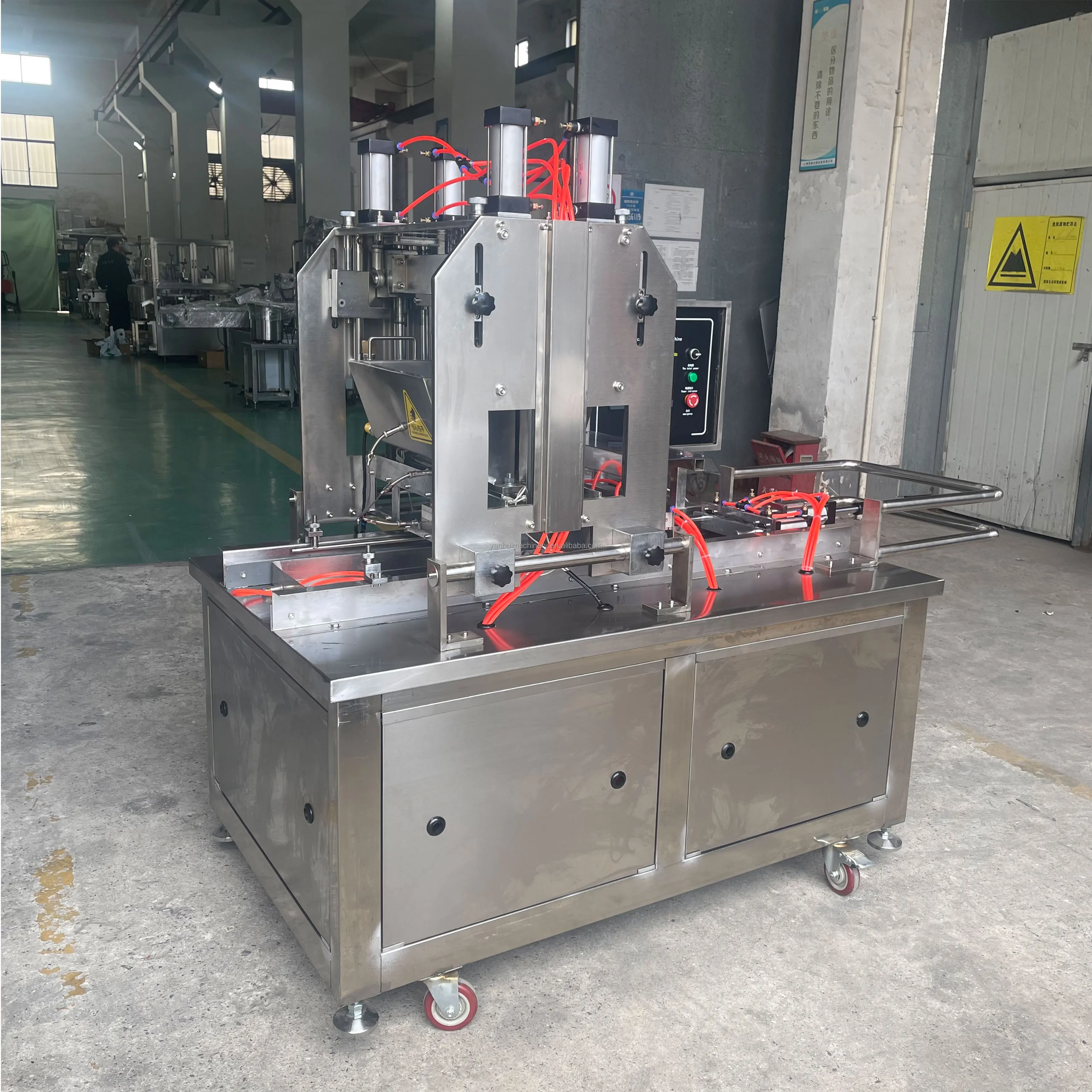 Small Scale Gummy Mold Universal Depositor Semi Automatic Sugar Mint ...