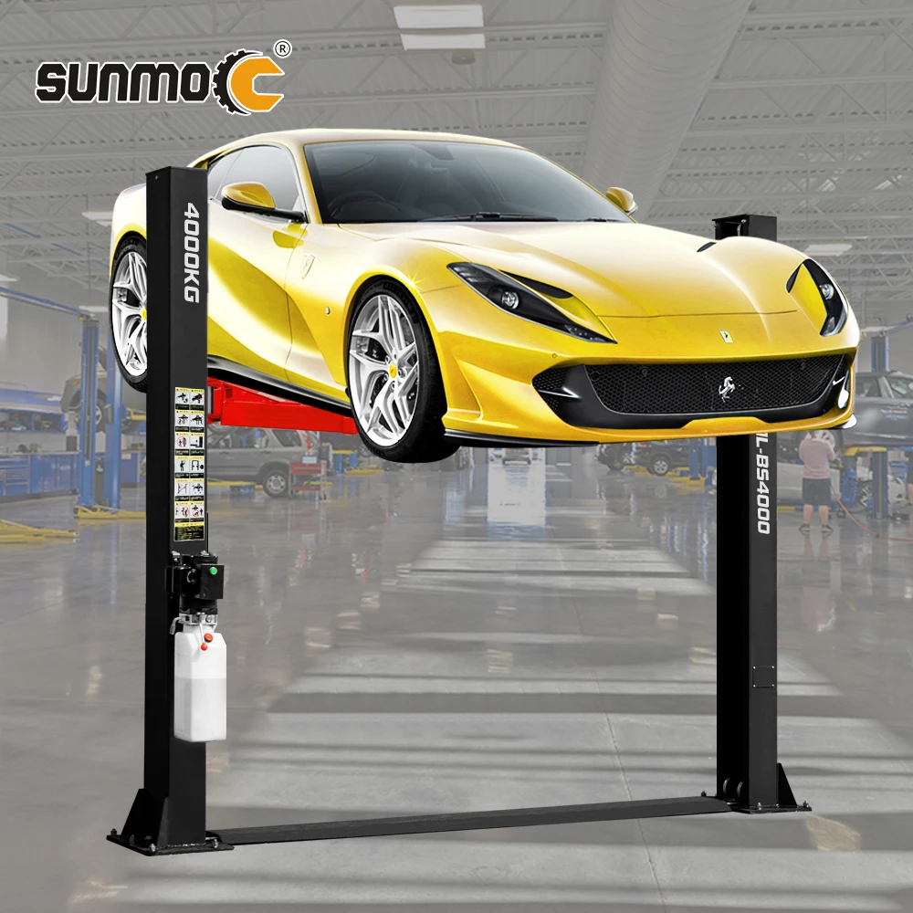 Sunmo 4 ton lifting 2 post floor clear car lift / car lifter jack / car lifter| Alibaba.com