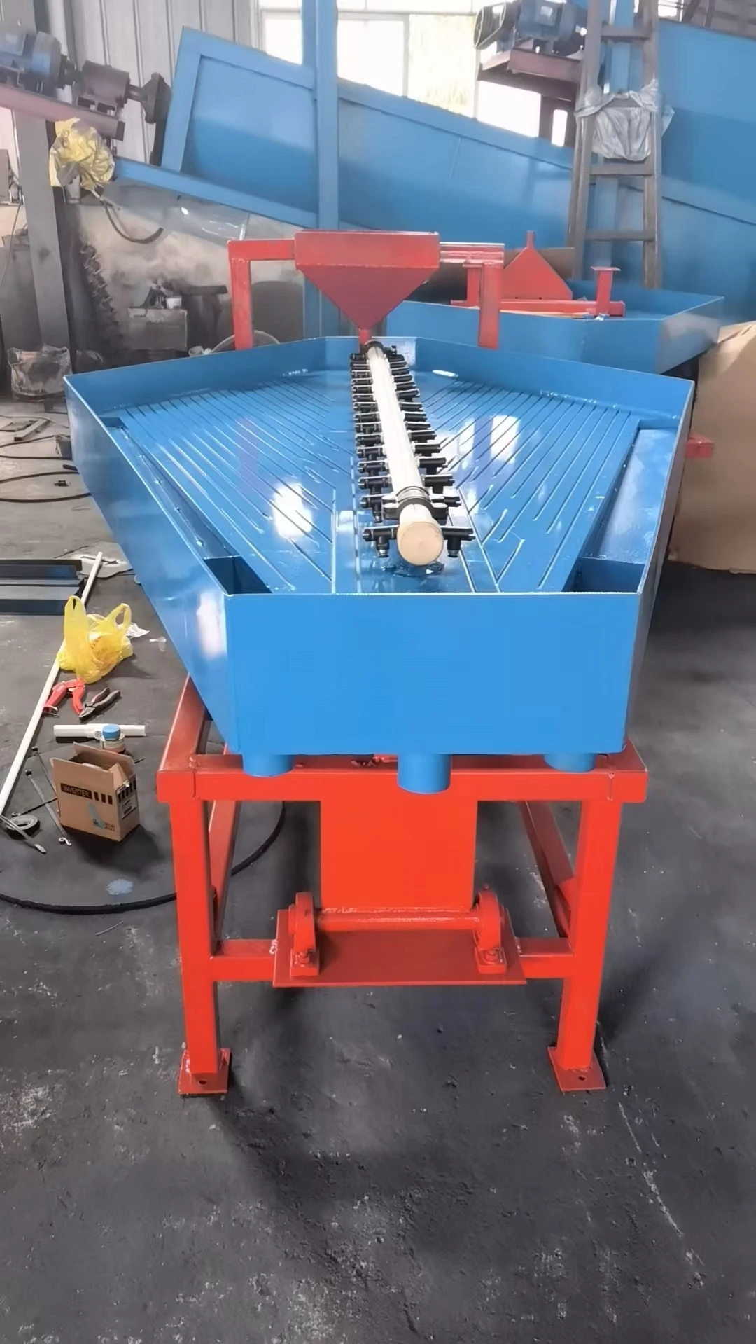 Gemini Shaker FRP - High Rigidity Gold Processing Table