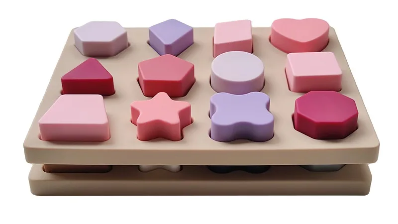 Baby Soft Nesting Sorting Sorter Shape Puzzle Stacking Kids Toys ...