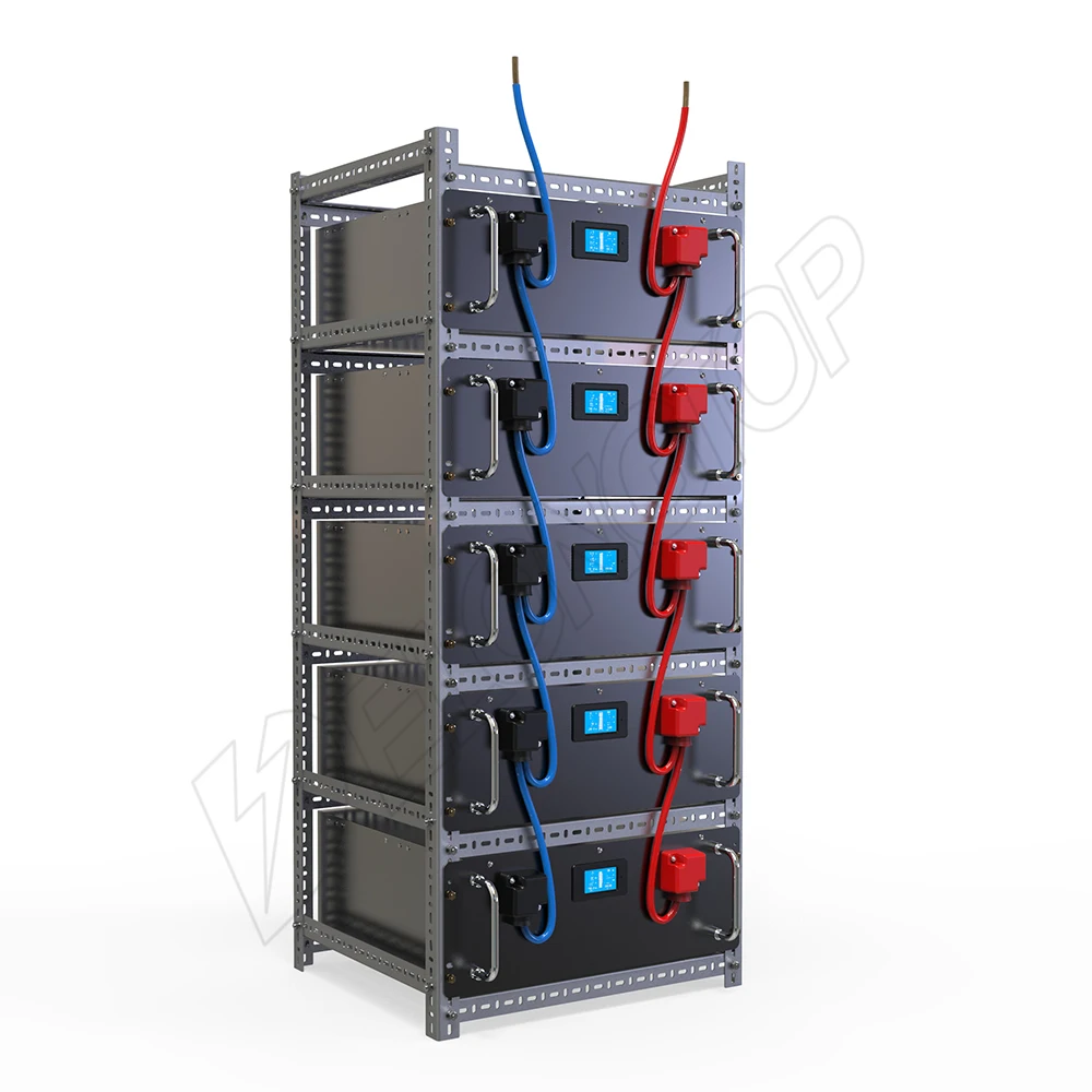 6000 Cycle Rack Mounted 5KW 10KW 48V 100Ah Batterie Telecom Battery ...