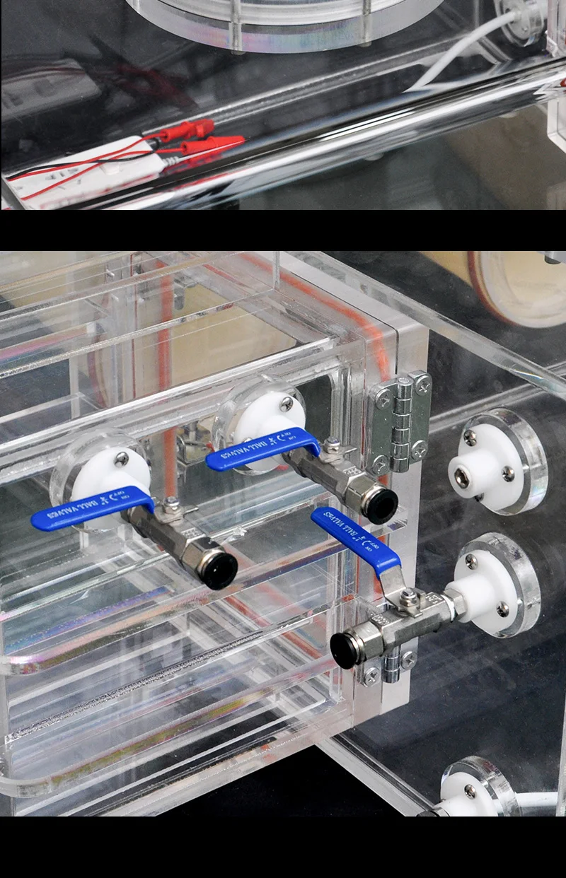 Acrylic Plastic Lab Negative Pressure Pmma Chamber Benchtop Inert ...