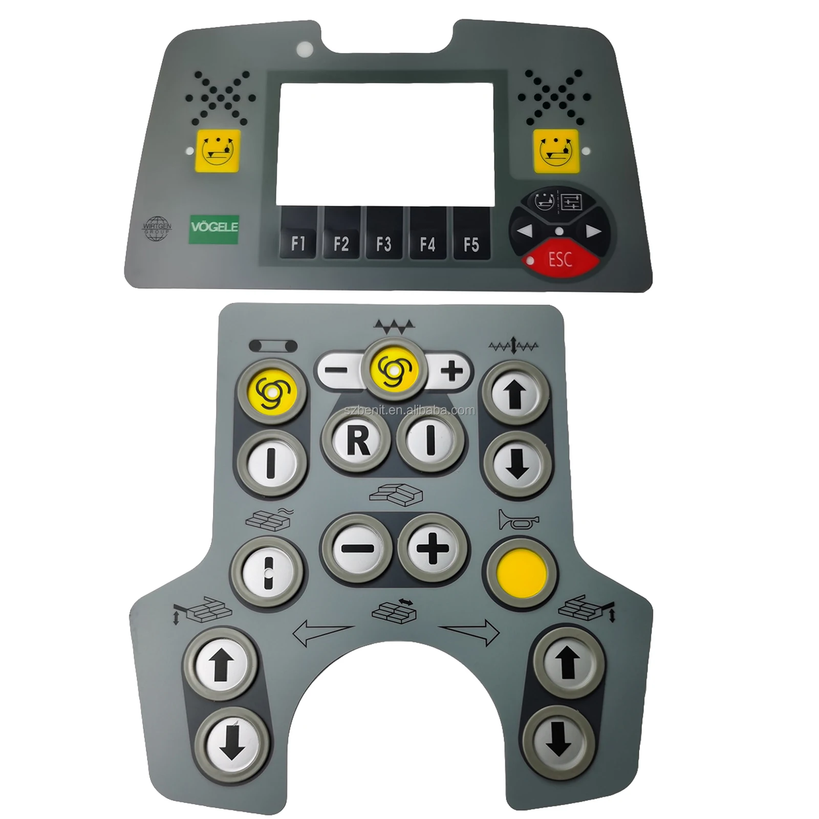 Vogel Paver Side Control Box Display Film Asphalt Paver Control Box ...