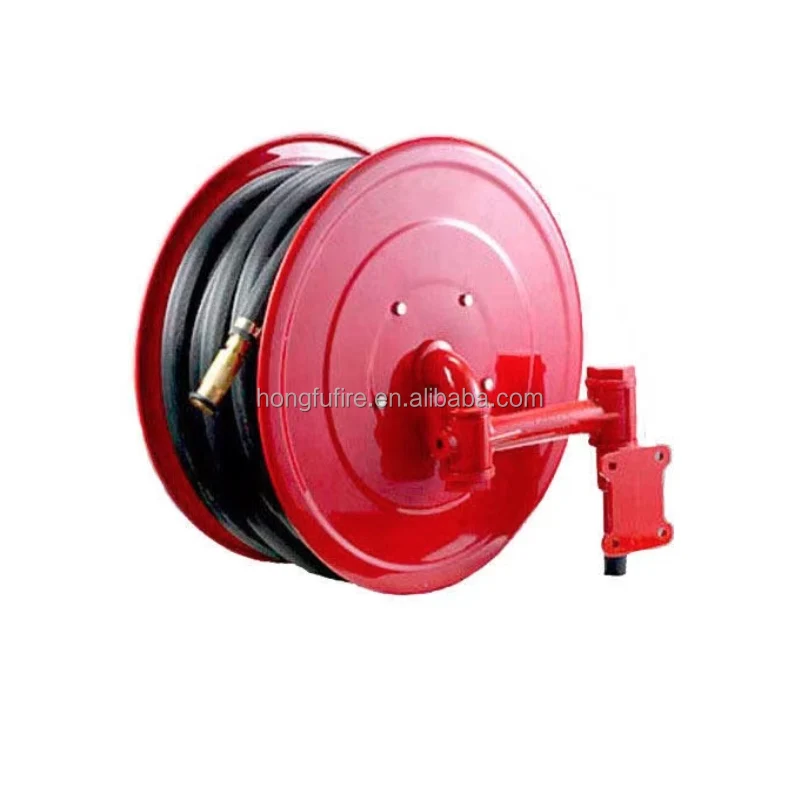 Hose Swing Arm - Fire Hose Reel with 550mm Drum 30M Pipe