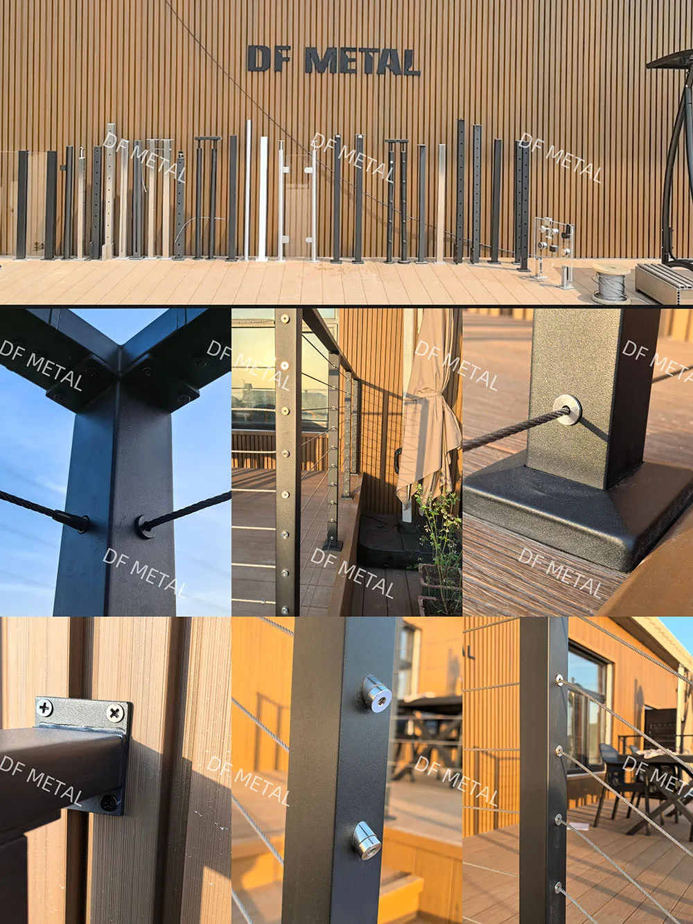 DF Wire Railing Post - Durable and Cost-Effective Solutions