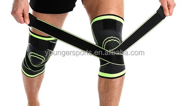 Free Sample Knee Straps Support Knee Wrap Brace Adult Thin Protection ...