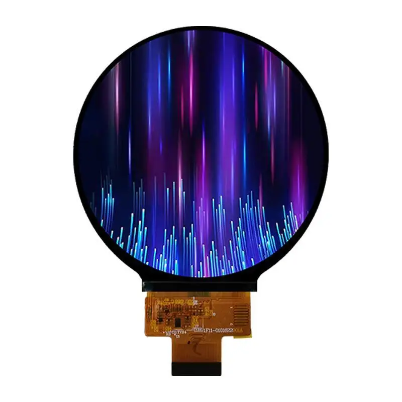 4 Inch 720x720 Dot Round Tft Mipi Rgb Interface High Brightness Lcd ...