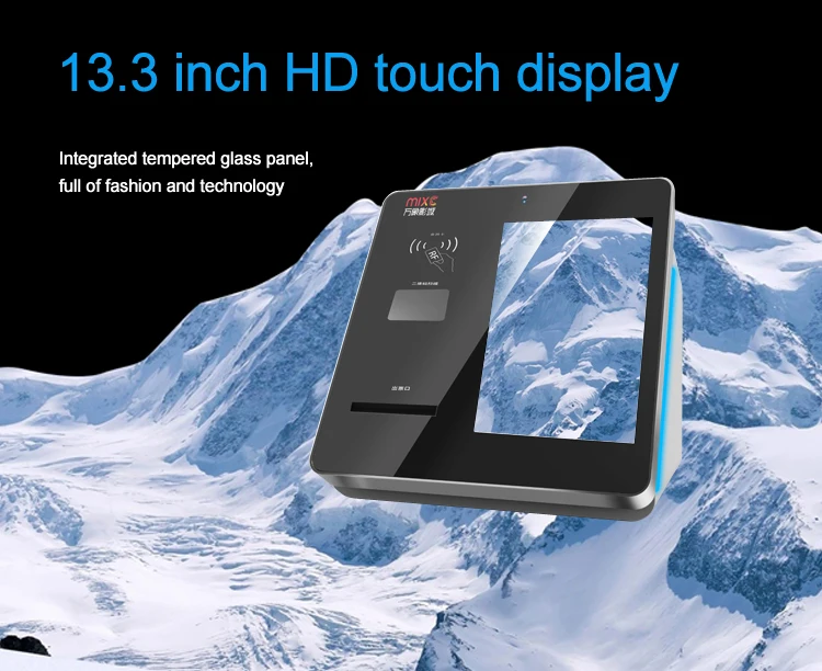 Self-service Hotel Check-in System Kiosk with Passport Scanner