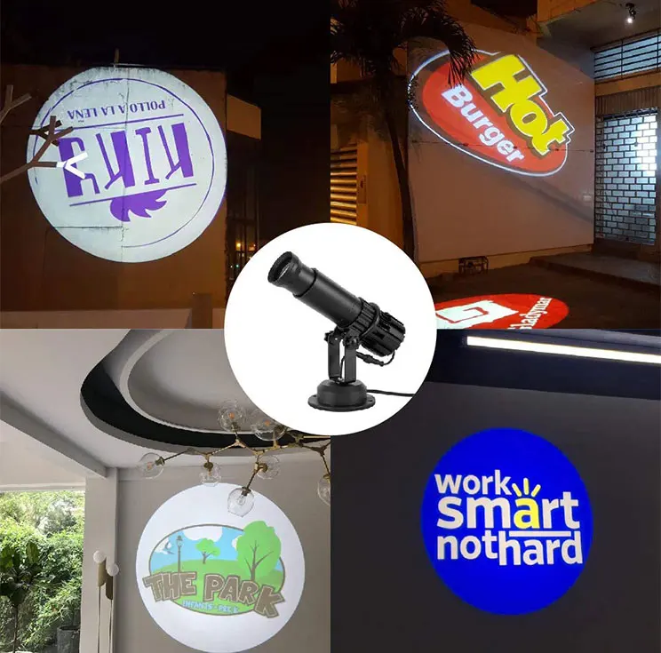 Custom Laser Logo Projector - 50000 Hours Advertising Light
