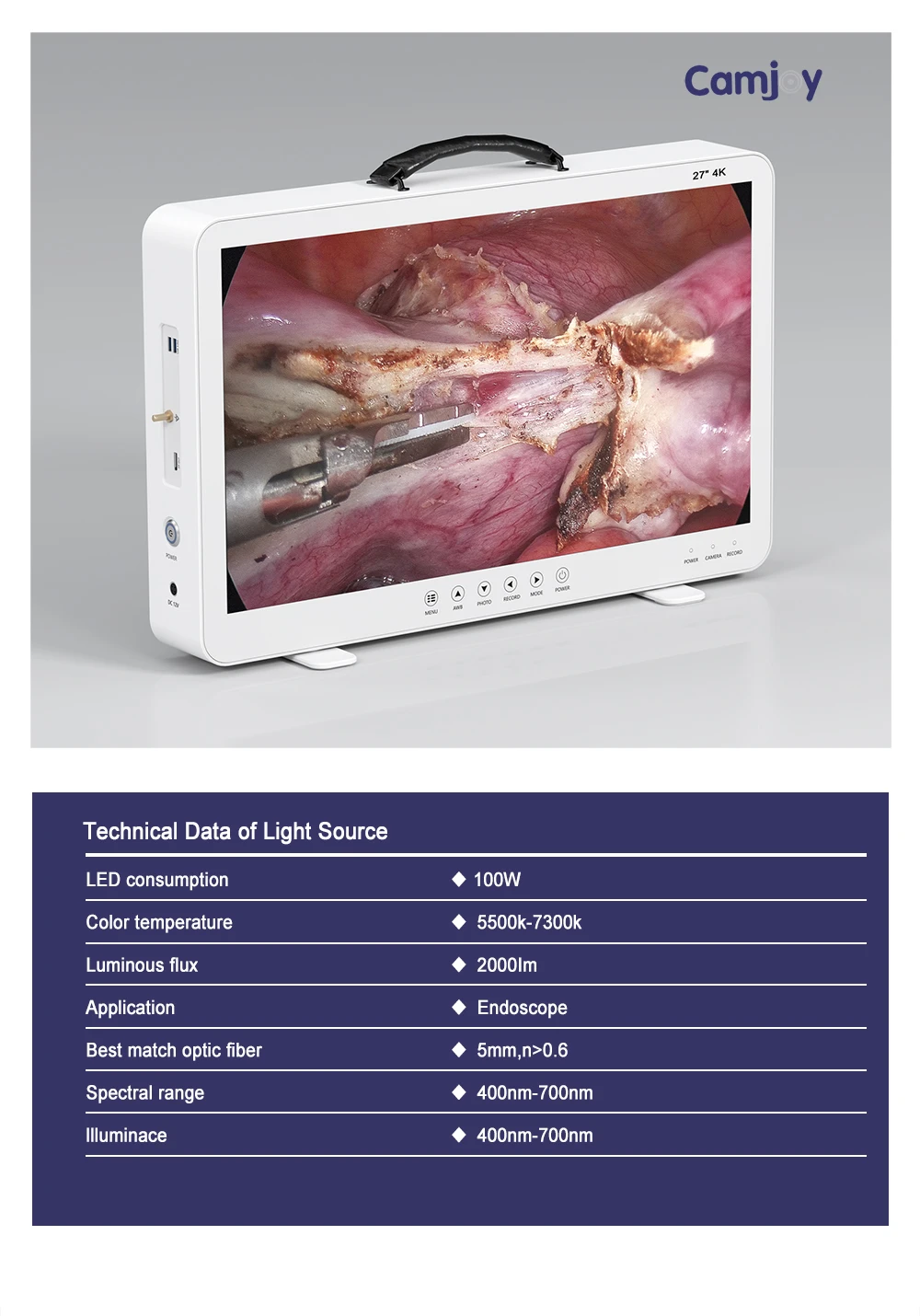 Medical Ear Endoscope Camera Module HD Wireless Endoscopic Camera 4K ...