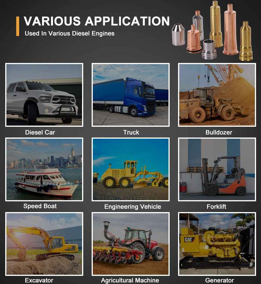 8925981 Engine Fuel Injection Nozzle Parts Kits Copper Diesel Injector ...