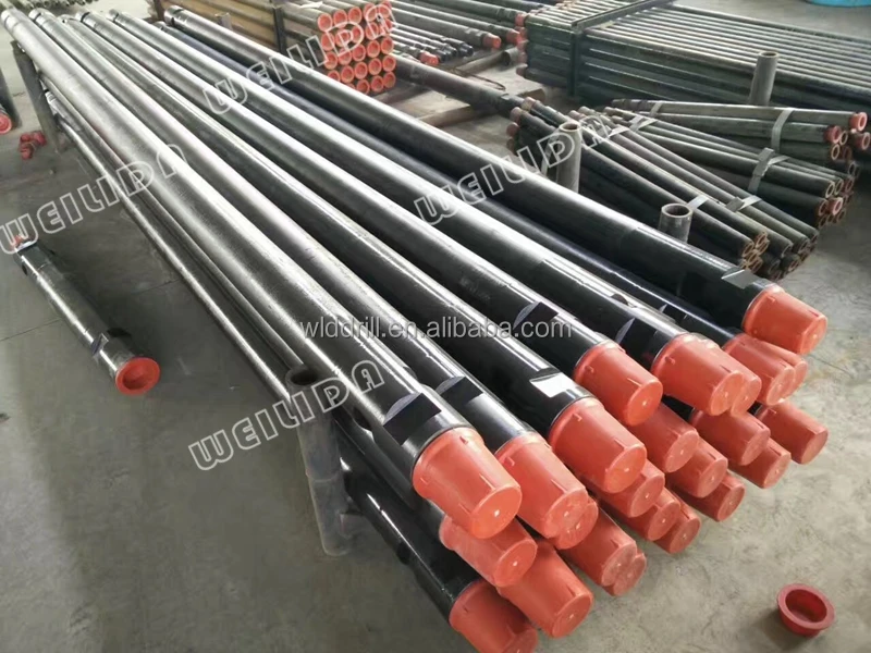 3 Meters DTH Drill Pipe API Reg 2 3/8 - High Manganese Steel