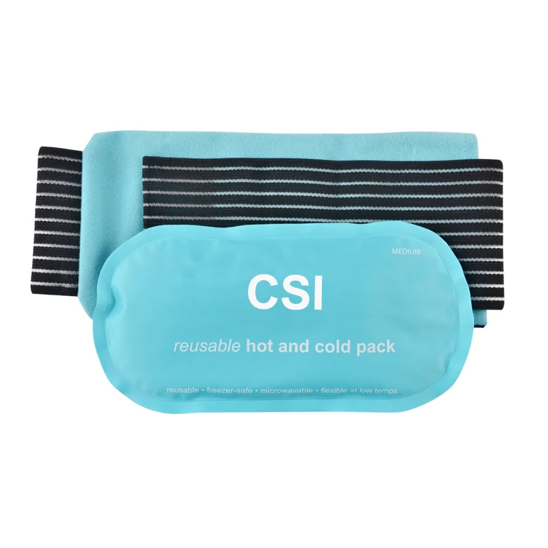 CSI Sports Therapy Gel Refrigerant Knee Ice Wrap - Hot & Cold