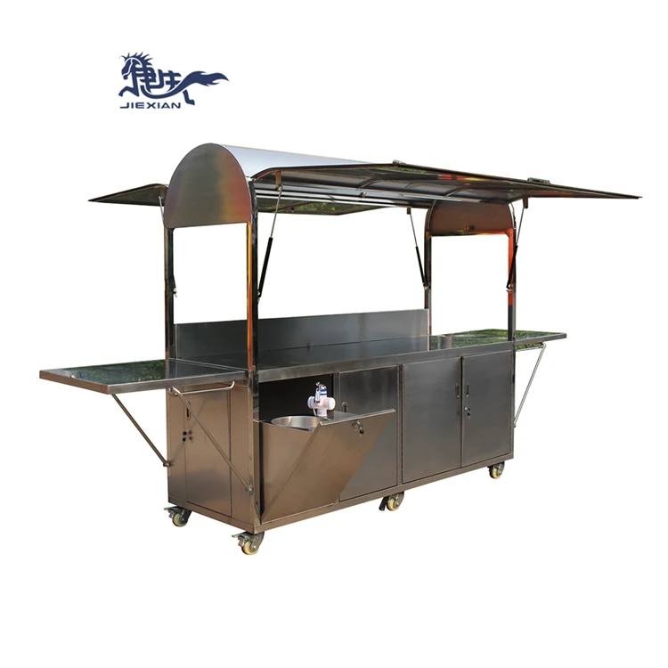 Collapsible Food Cart Design