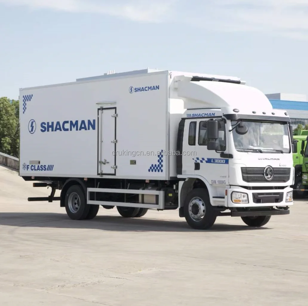 Shacman L3000 4x2 Refrigerated Truck 10 Ton - Buy Refrigerated Truck 10 Ton Truck With Fridge ...