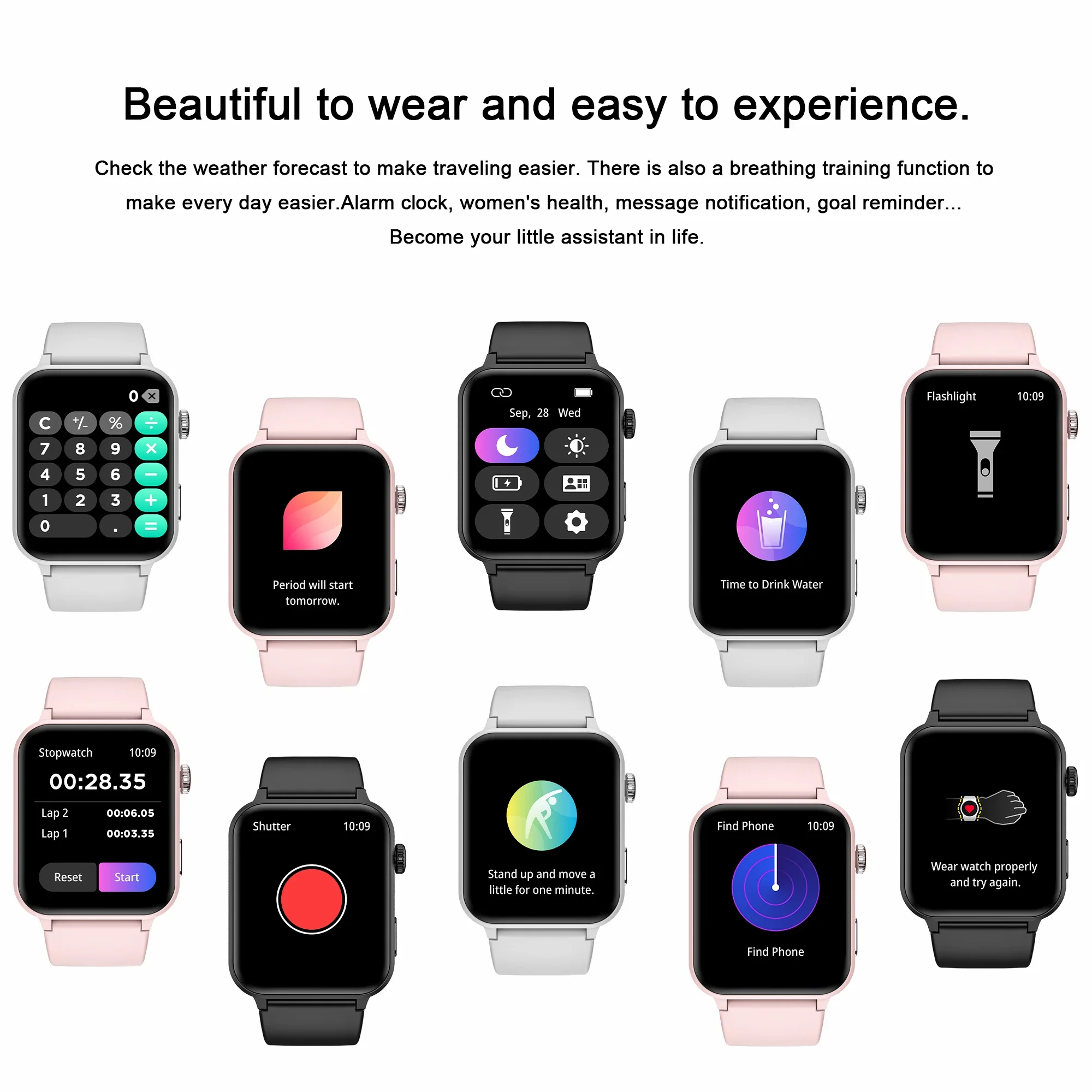 Blackview R30 Pro Smartwatch - Heart Rate & Sleep Monitor