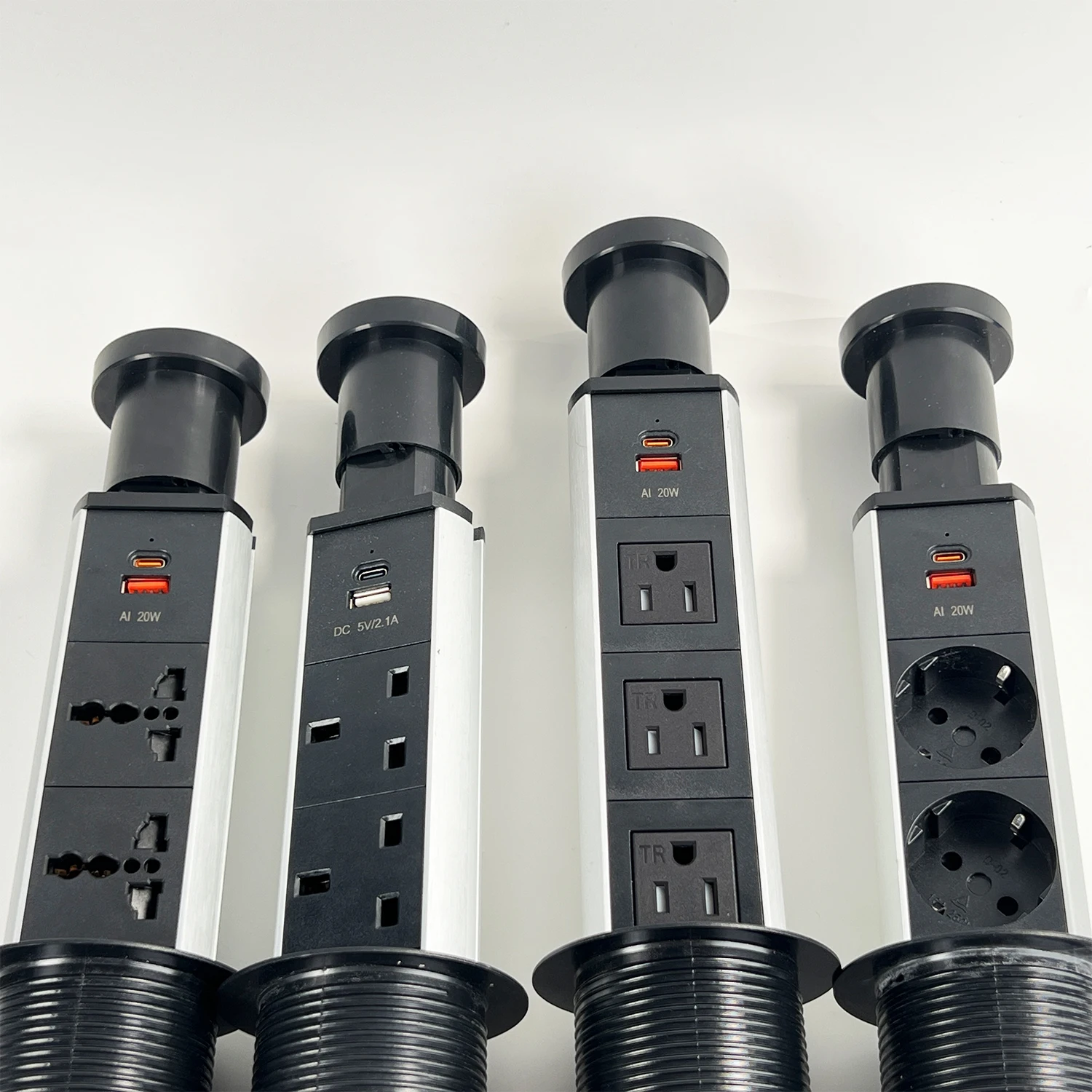 New Product Pop up Socket UK Lift Pull-out Power Socket with 15w Wireless Charging| Alibaba.com