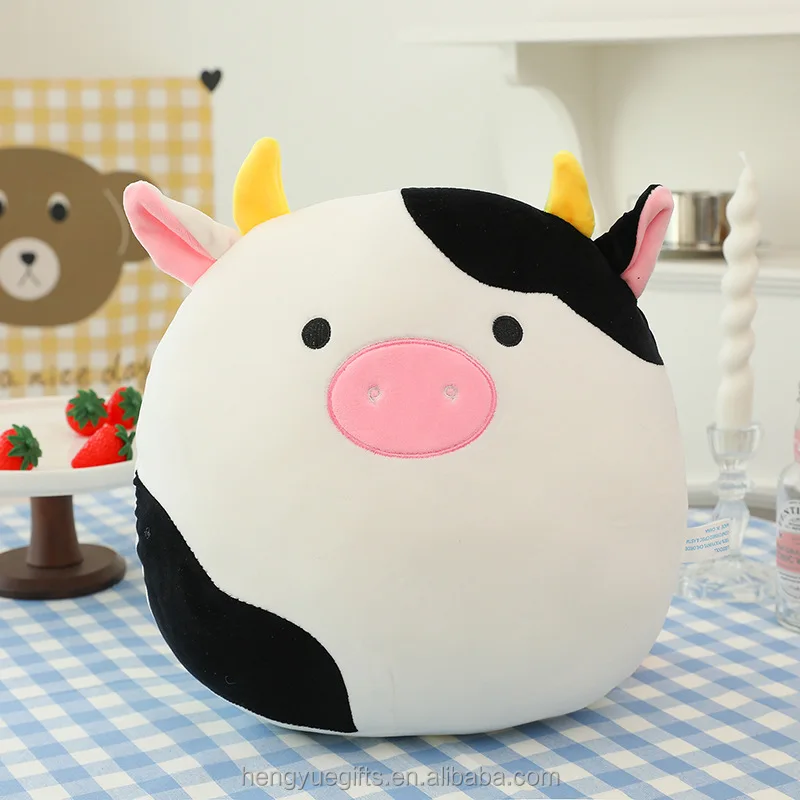 Wholesale 30cm Squish Mellow Plushie Panda Axolotl Cow Bunny Dragon ...