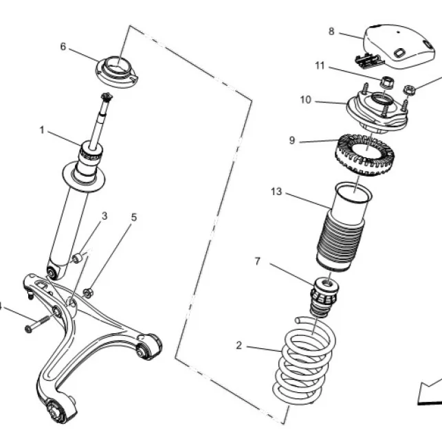 마세라티 Quattroporte M156 지브리 2014-2020 670005455 06700071400 670007140 전면 ...