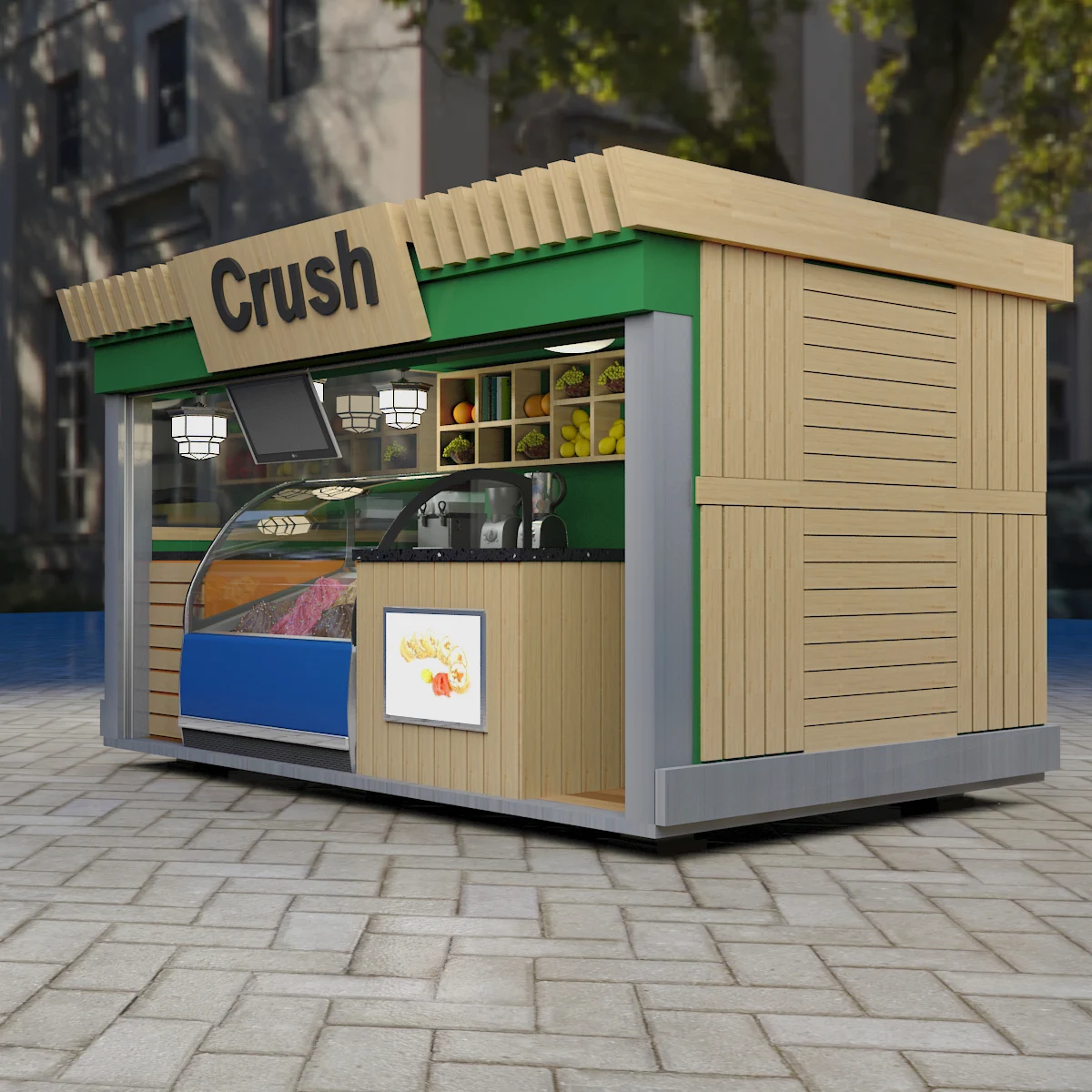 Outdoor Food Kiosks - Modern, Attractive, and Durable