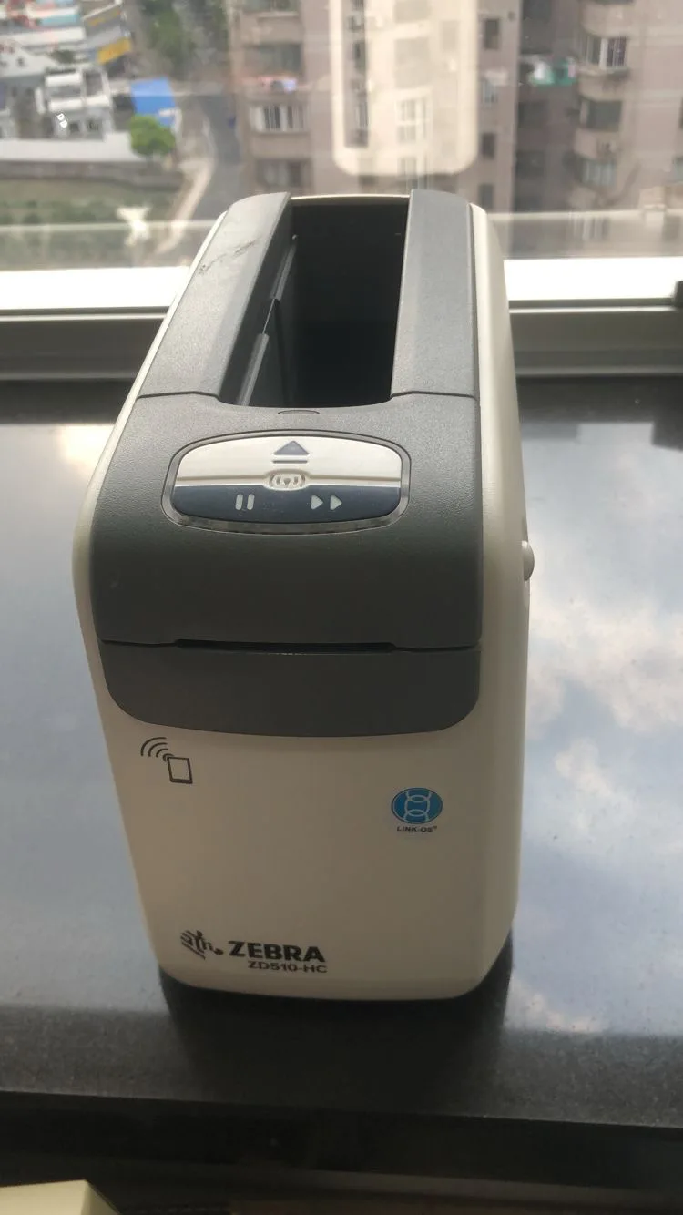 Original Brand Zebra ZD510 HC Wristband Healthcare Thermal Label ...