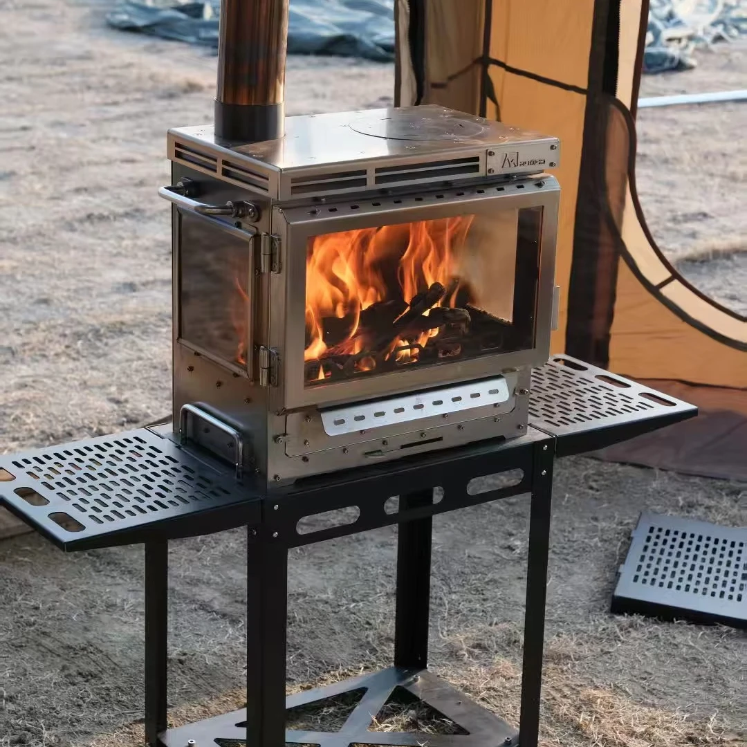 Alibaba.com: Portable stainless steel wood burning stove, tent heating ...