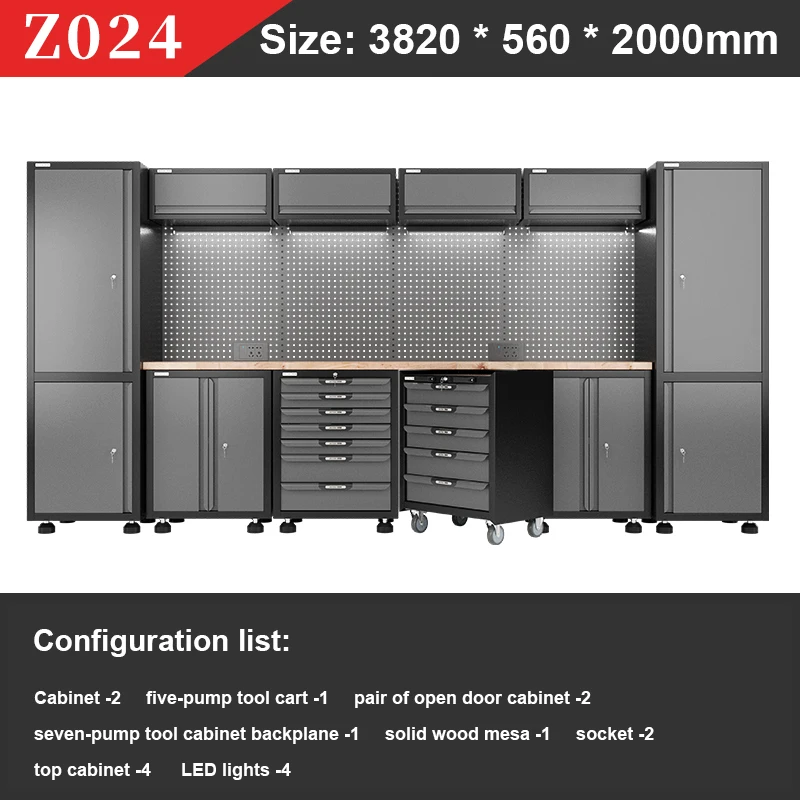 Customizable Modular Heavy-duty Steel Garage Workstation Workshop Tool ...