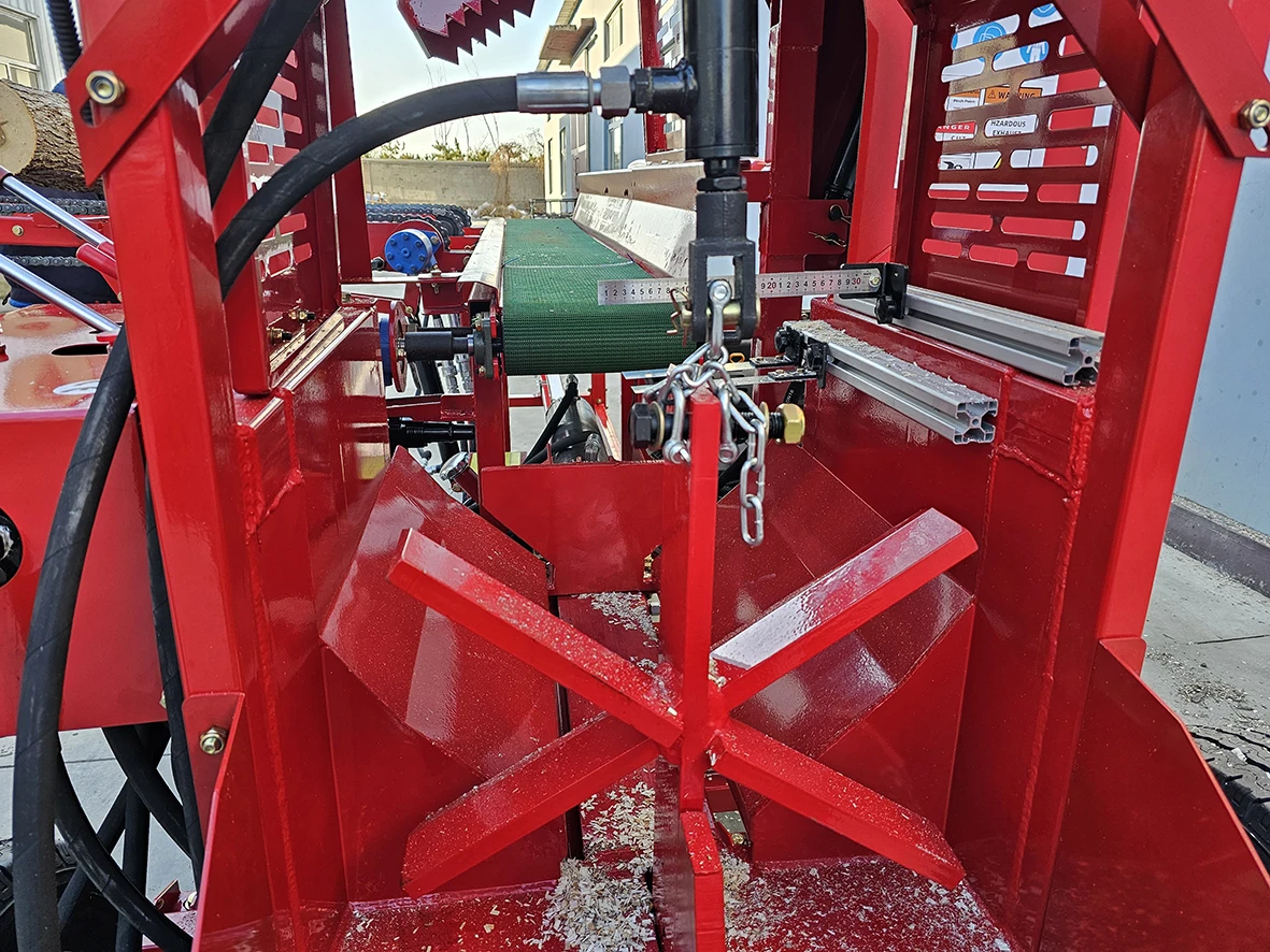 Firewood Processor 24 Inches Log Wood / Towable Firewood Processor ...