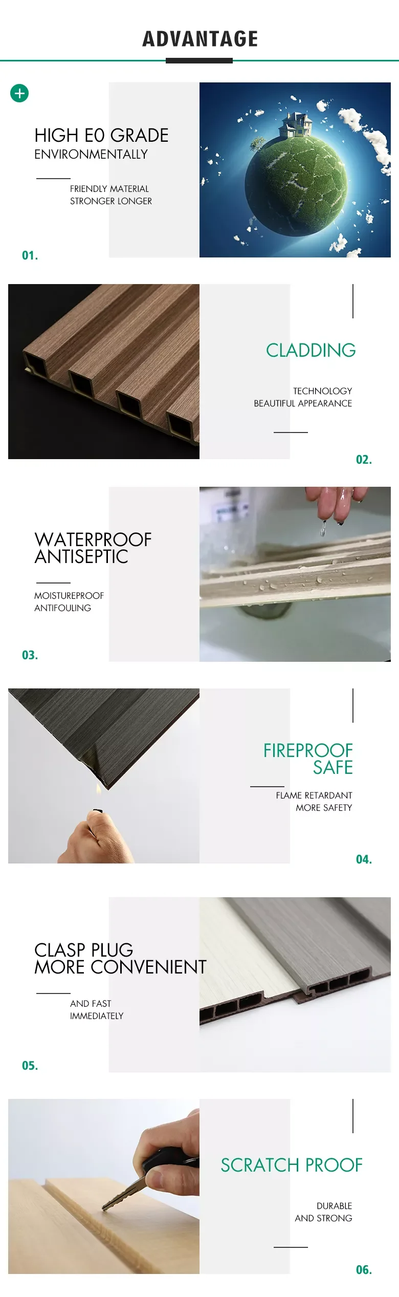 Polystyrene Graphic Design Modern Customized Color Ps Panel - Buy Ps ...