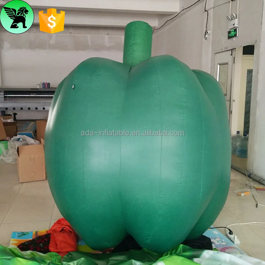 3m Vegetables Advertising Inflatable Bell Peppers for Sale