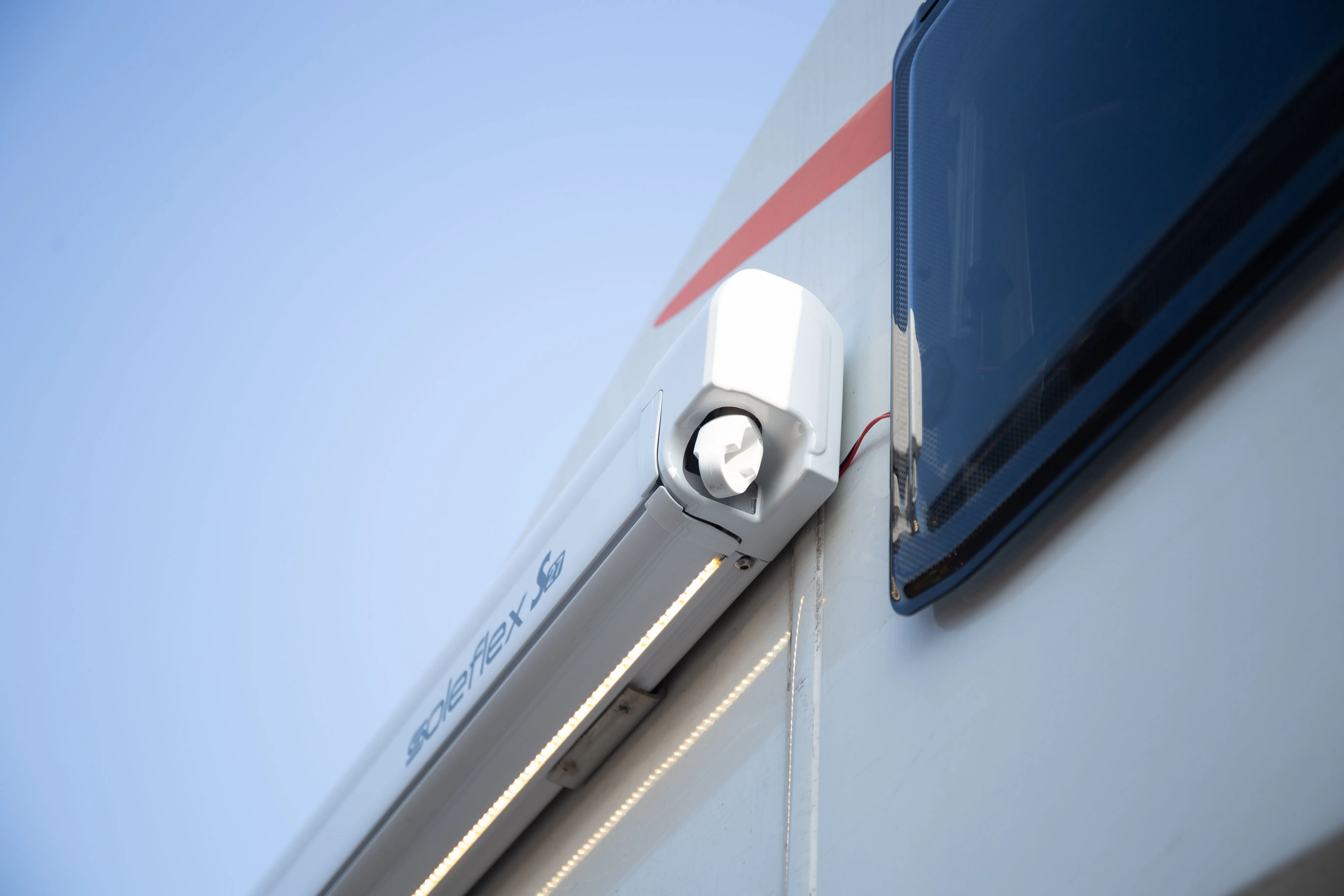 Soleflex S27L Durable RV Awning with LED Strip - 1 Year Warranty
