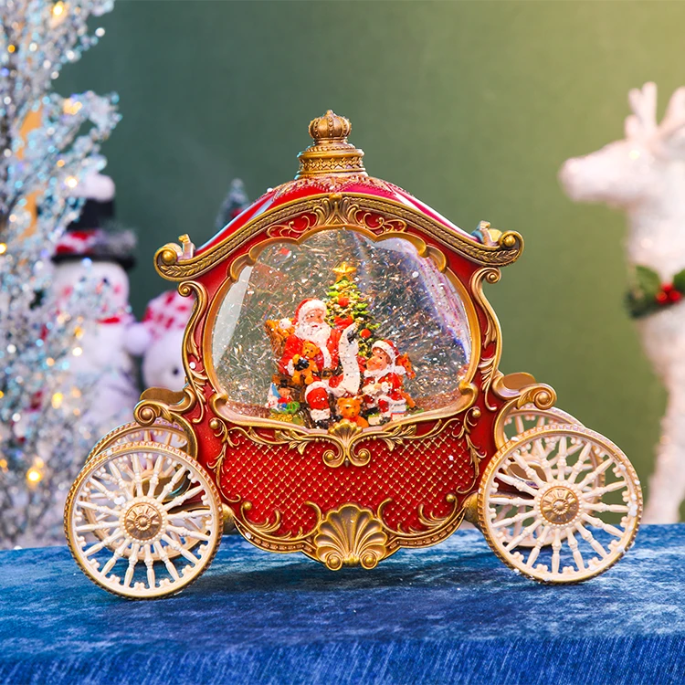 Customized Christmas Palace Car Led Lanterns Wholesale Exquisite Water ...
