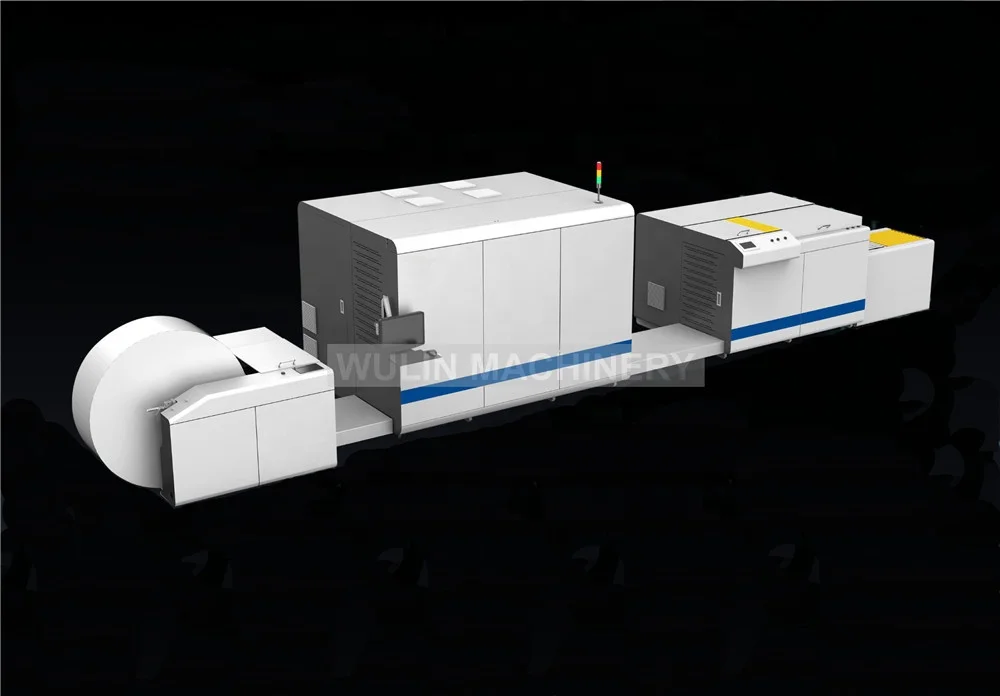 Multi Color Label Printer Machine Roll to Roll Digital Label Printing ...