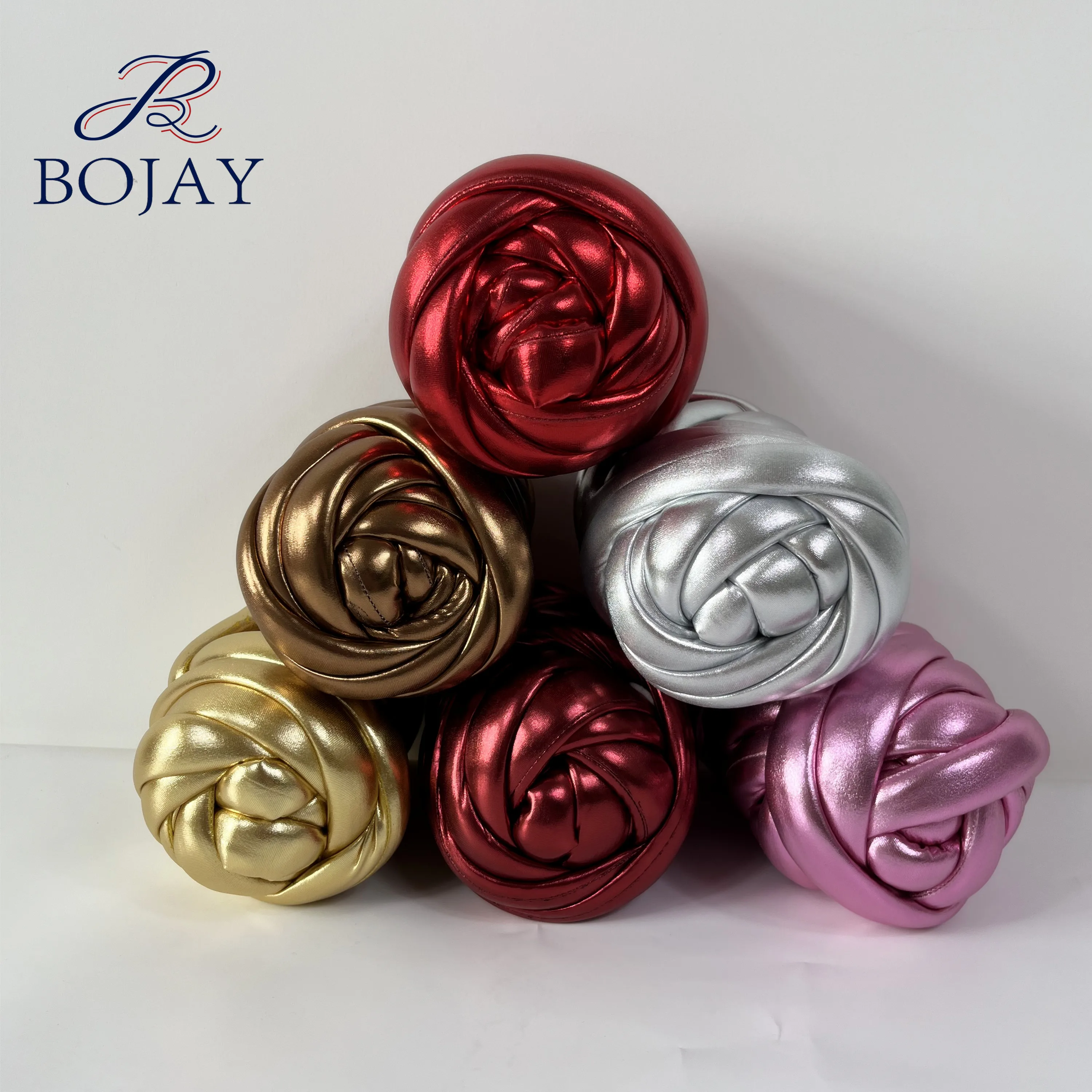 2025 Bojay New Super Soft Jumbo 250g Metallic Glossy Leather Tube Yarn ...