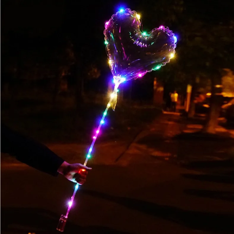 Wholesale Transparent Clear Pvc Bobo Bubble Globos Ballon Luminous Led ...