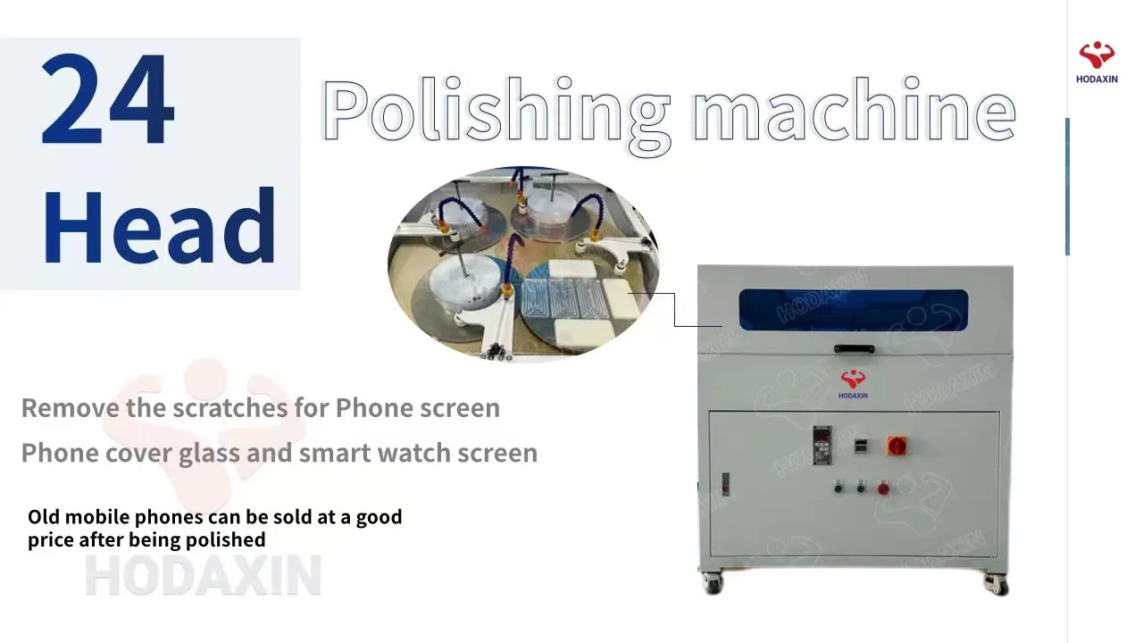 HODAXIN Mobile Phone Screen Glass Polishing Repair Machine