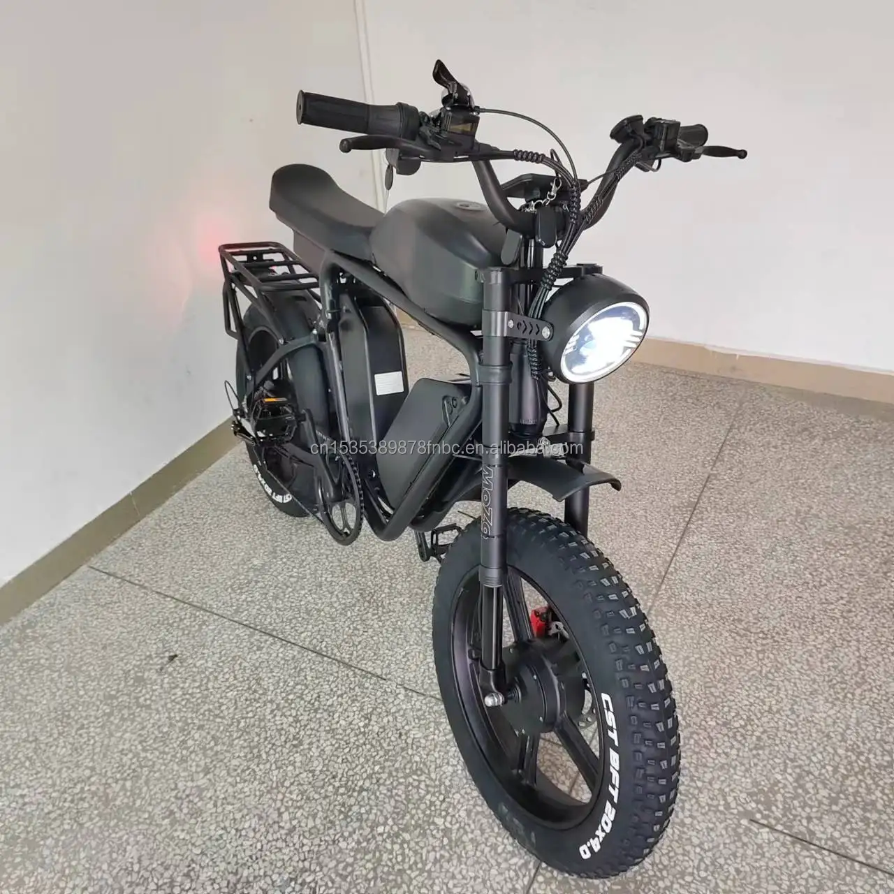 Mag Wheel Electric Bike Dual Motor Triple Battery 2000watt 70ah48v Oil ...