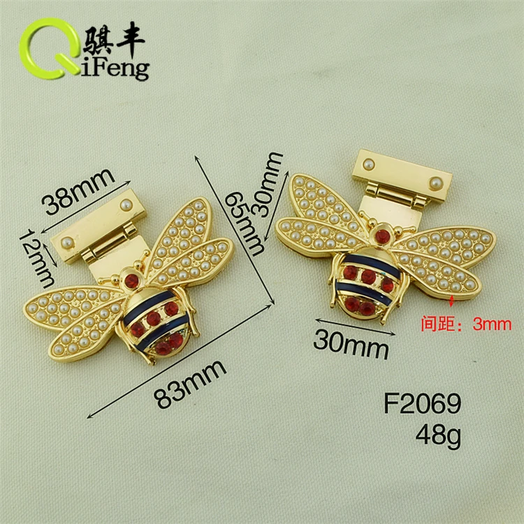 Wholesale Metal Push and Turn Lock Logo Color Custom Closures Bag Twist ...