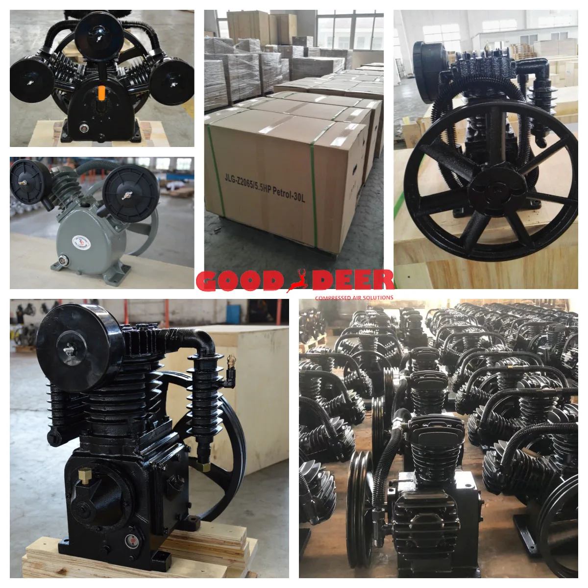 High Quality Customizable Piston Air Compressor Pump Head