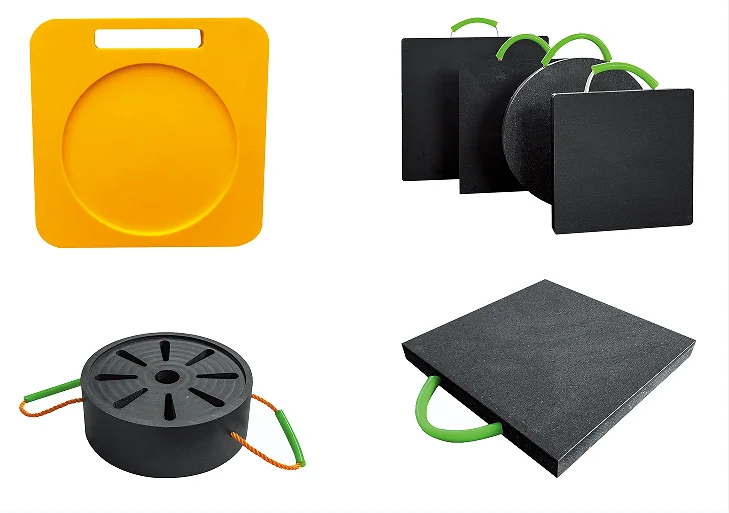 Uhmwpe Material Crane Outrigger Shims Outrigger Pads For Mobile Cranes ...