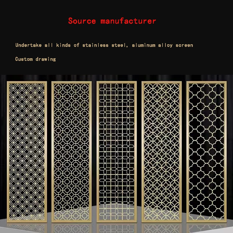 Traditional Design Laser Cut Aluminum Alloy Screen Decorative Metal ...
