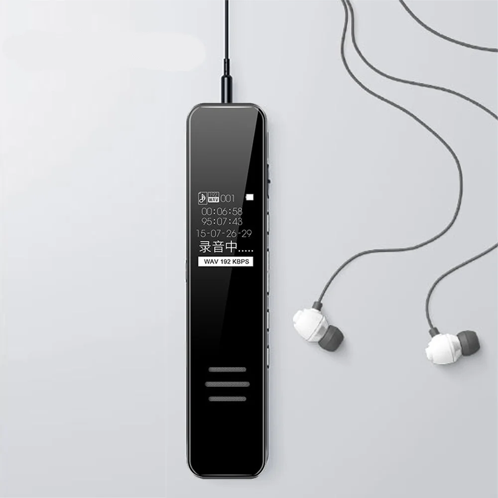 Mini Digital Voice Recorder Audio Pen Dictaphone Meeting Class Small ...