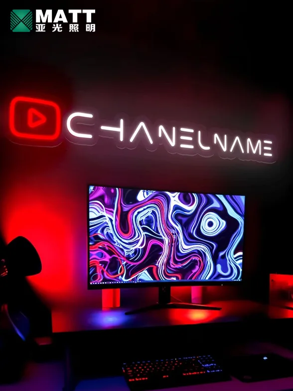 Custom Gamer Tag Neon Sign Gamer Tag for Twitch Gamertag Sign ...
