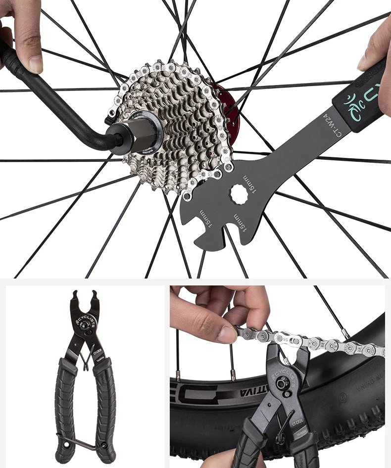 Cyclists 27 in 1 Bicycle Repair Tools Kit – Multitool for Bike ...