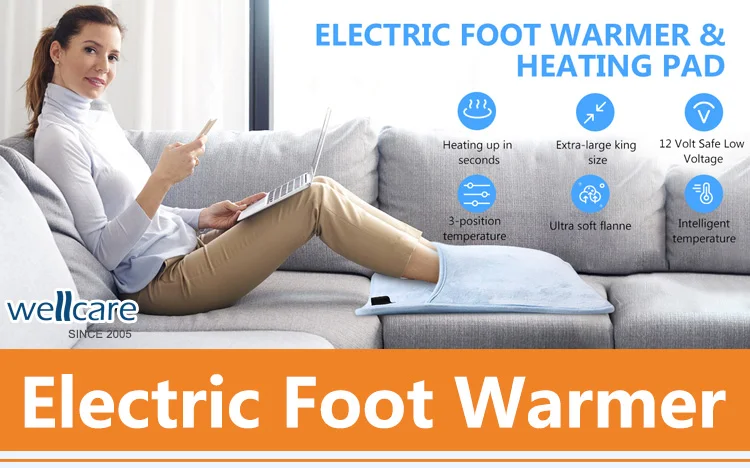 USB Electric Graphene Electric Foot Warmer Electric Footmuff Foot ...