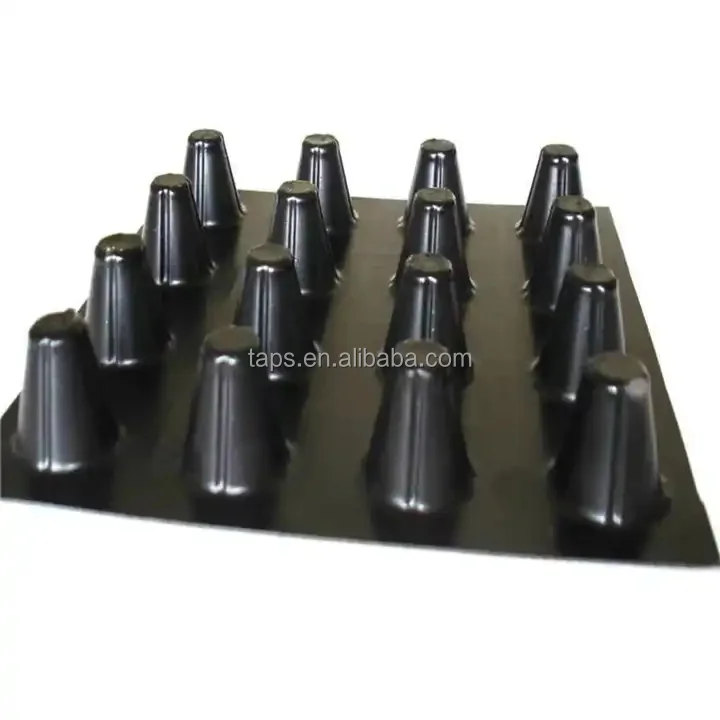 Dimpled Drain Green Roof Waterproof Membrane Tray Drainage Mat Board ...