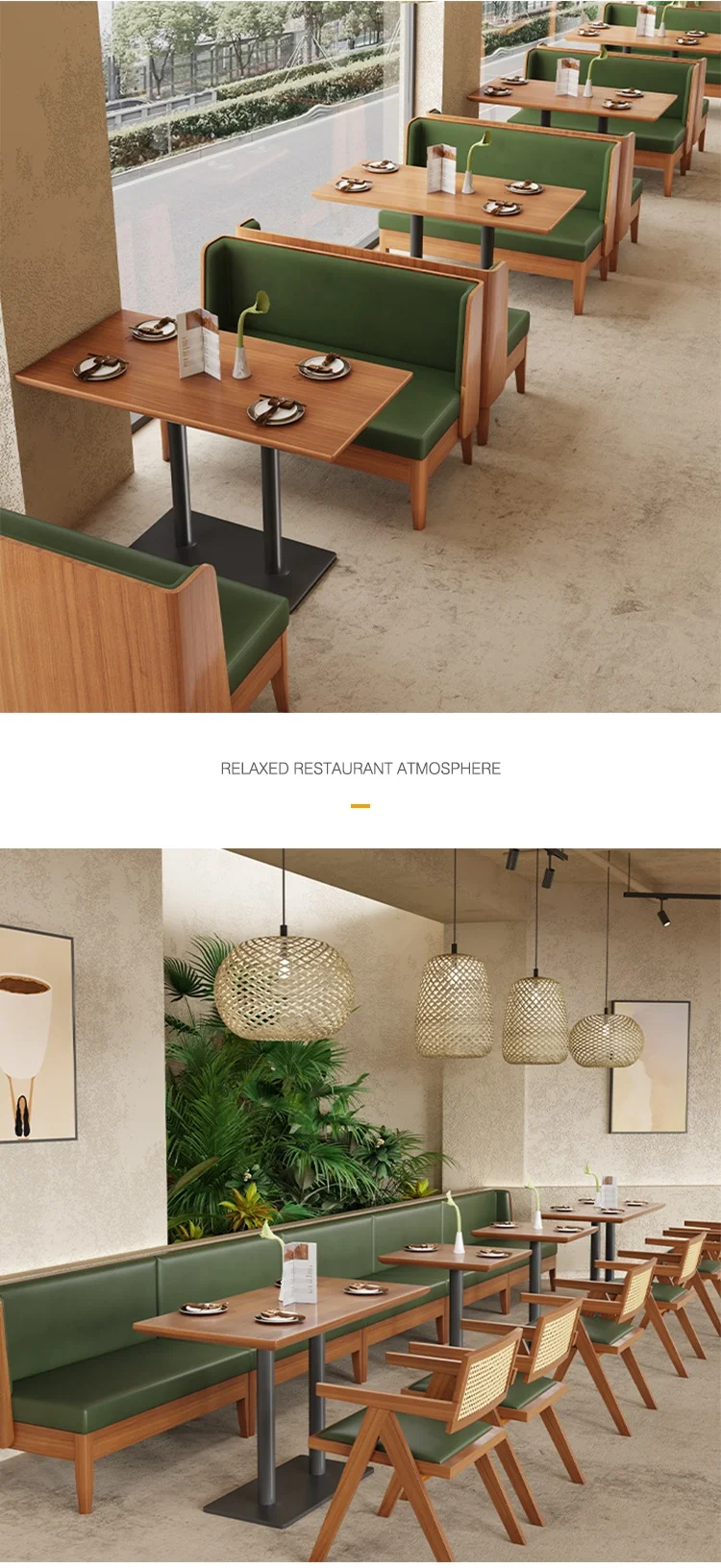 Wholesale High Quality Fast Food Restaurant Furniture
